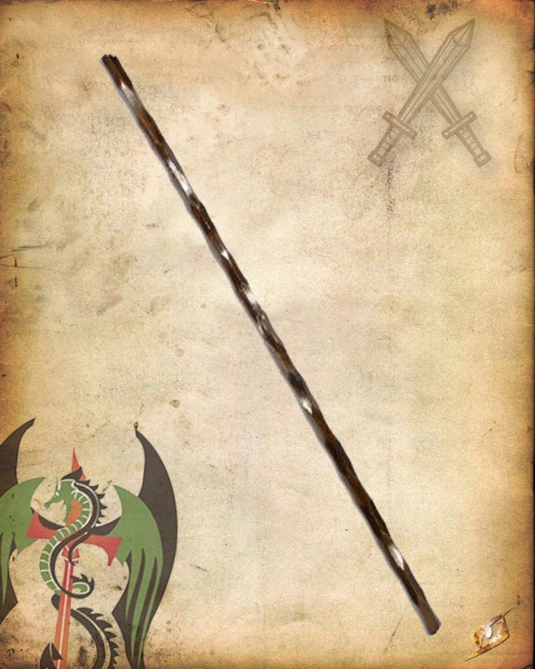 Wooden Quarterstaff – 150 cm – Mortis Draco